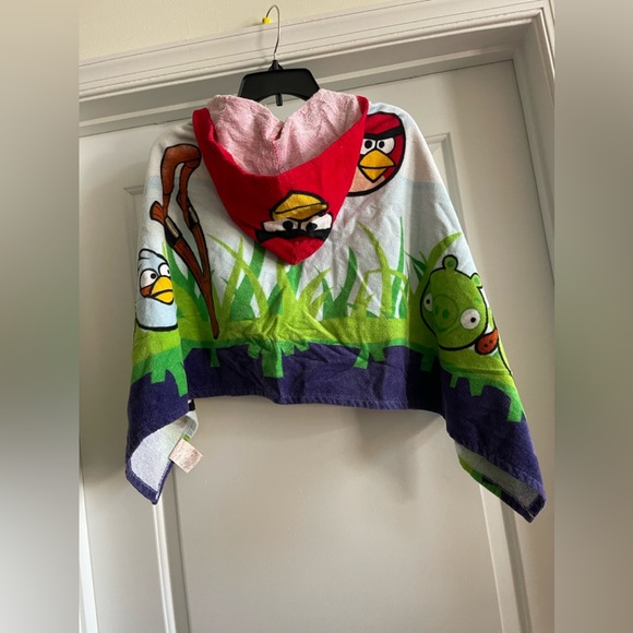angry birds | Accessories | Angry Birds Kids Hooded Towel | Poshmark